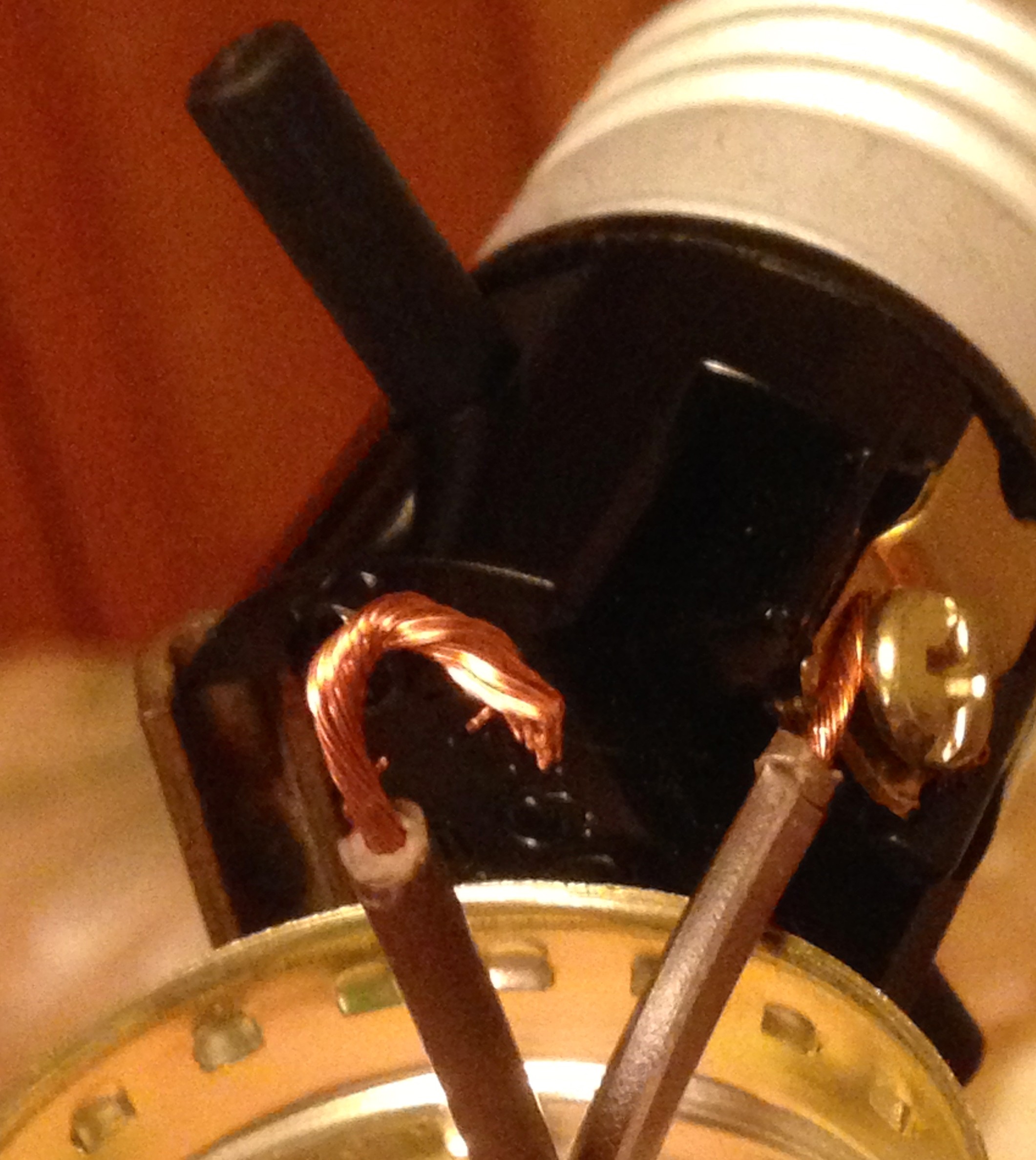 109. A Light for your Path, Part 2 : Rewiring old lamps | the circle of ...